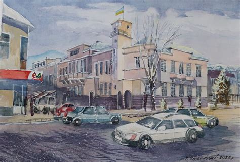 Свалява на картинах художника Івана Івановчика ФОТО Svaliava Net