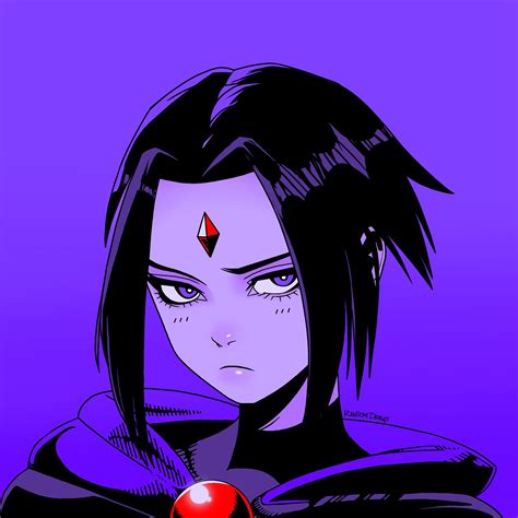 Raven Dc Comics And 1 More Drawn By Randomdraws3 Danbooru