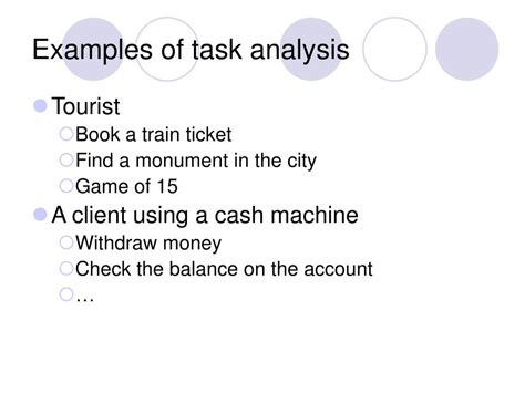 Ppt From Task Analysis And Task Modeling To Task Model Engineering