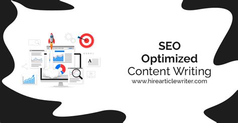 SEO Optimized Content Writing Get Best SEO Optimized Content