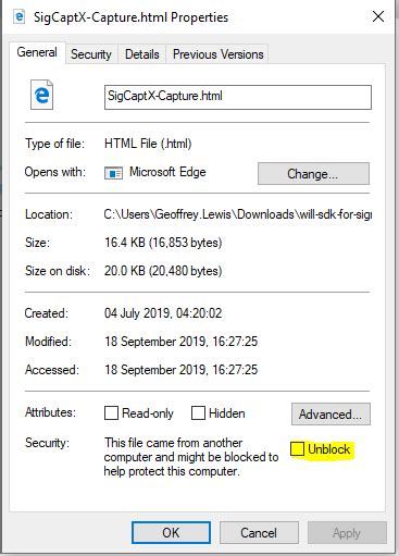 sigcaptx samples do not work in edge developer support