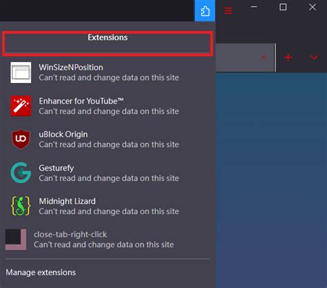 How To Hide Extensions And Its Own Separator Rfirefoxcss