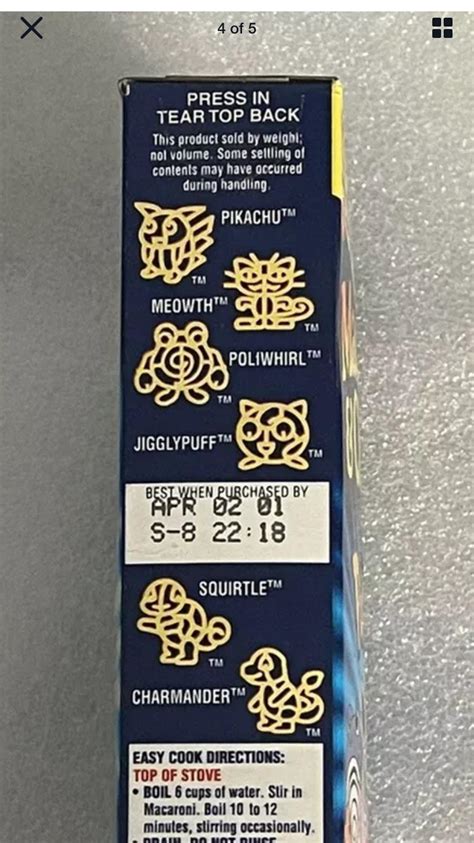 Anyone Have These Pok Mon Mac And Cheese For Sale Scrolller