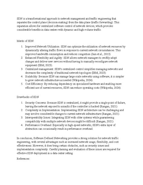 Cs 4404 01 Learning Journal Unit 2 Sdn Is A Transformational Approach