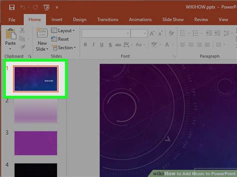 Ways To Add Music To PowerPoint WikiHow