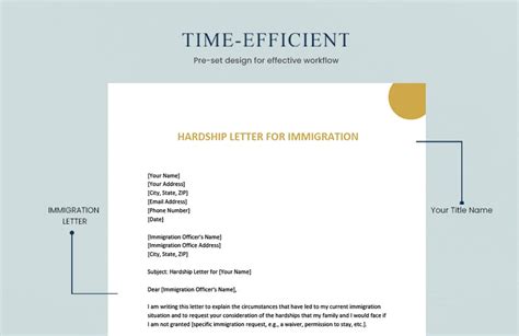 Hardship Letter For Immigration In Word Google Docs Pages Download Template Net