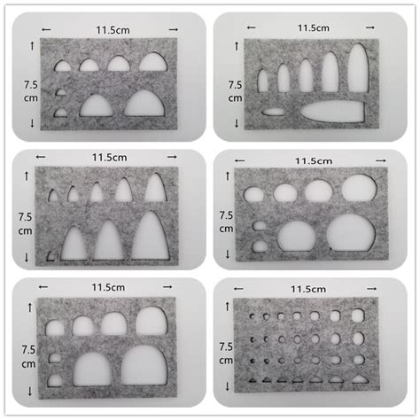Wool Felt Diy Stencils Needle Felting Tool Handmad Grandado
