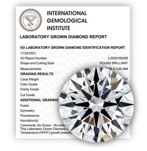 Lab Grown Diamonds Certification Igi Vs Gia