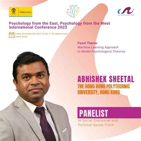 Fakultas Psikologi Universitas Indonesia On Linkedin Abishek Sheetal The Hong Kong Polytechnic