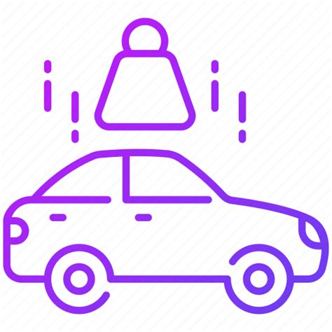 Car Accident Crash Heavy Weight Collision Warning Icon Download