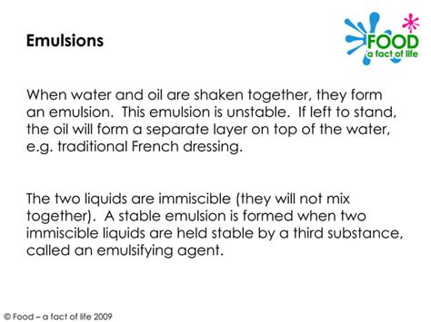 Colloidal System In Food Ppt