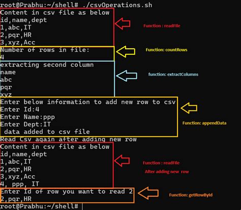 Csv File Handling With Shell Script Dev Community