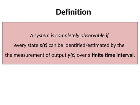 Concept Of Observability Pptx