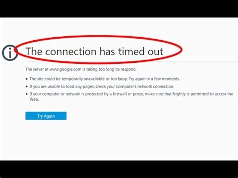 Fix The Connection Has Timed Out The Server Is Taking Too Long To Respond In Mozilla Firefox
