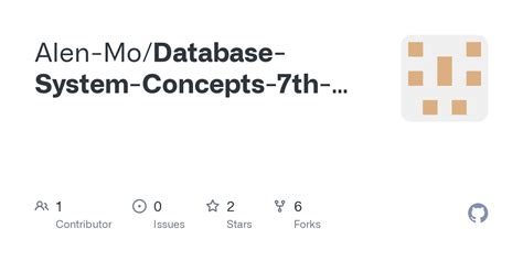 Database System Concepts 7th Edition Book Database System Concepts Pdf At Master · Alen Mo