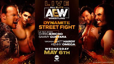 Le Sex Gods Vs Omega Hardy Aew Dynamite Weekly For