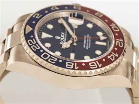 Rolex Gmt Master Ii Ref 126719blro Pepsi 18k White Gold Blue Dial Box