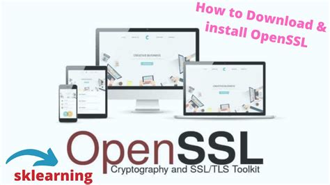 How To Download And Install Openssl On Windows 10 Youtube