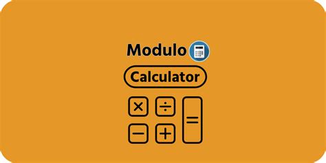 Modulo Mod Calculator Online Calculator