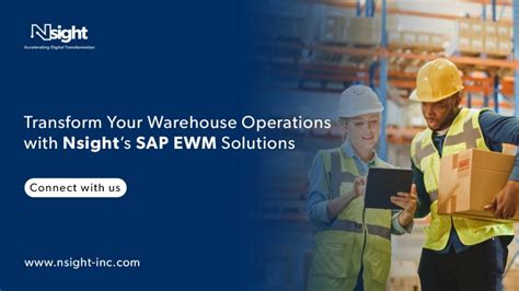 Nsight Inc On Linkedin Sapewm Warehousemangement Nsight