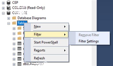Filtrar Uma Tabela Sql Server