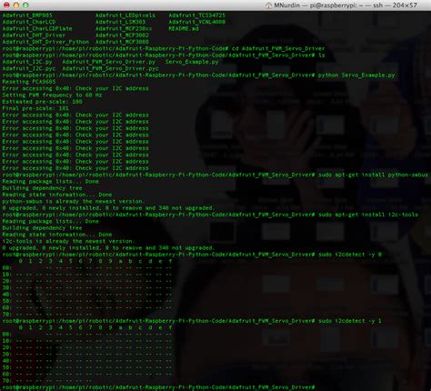 Python Raspberry Pi Error Accessing X Check Your I C Address Stack Overflow