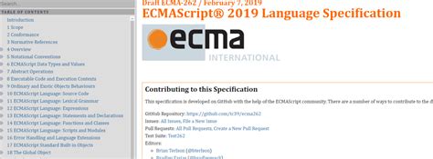 Ecmascript 2019 İle Gelen Yeni Özelliklere Genel Bakış