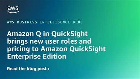 AWS Business Intelligence Blog