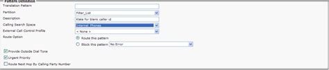 Technotes How To Block Incoming Calls In Cucm 8x Based On Ani With
