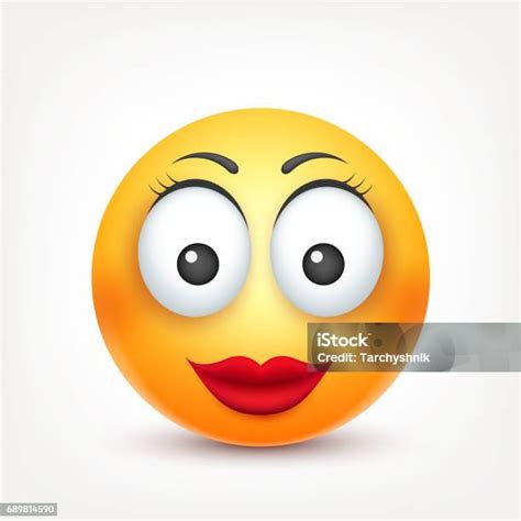 웃는 얼굴 미소 화가 슬픈 행복한 여성 이모티콘 감정이 있는 노란 얼굴 얼굴 표정 3d 현실적인 이모티콘 재미있는 만화 캐릭터 기분 웹 아이콘입니다 벡터 일러스트레이션 개체