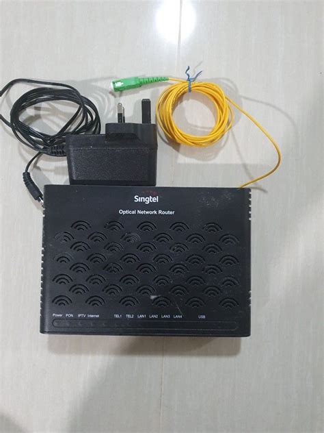 Singtel Optical Network Router Computers Tech Parts Accessories Networking On Carousell