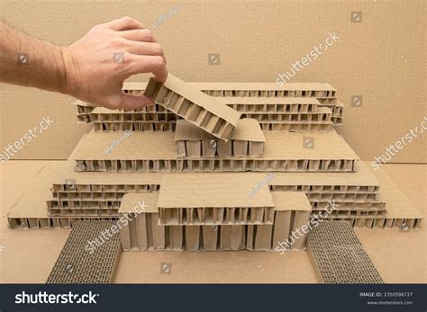 Abstract Architectural Chipboard Models