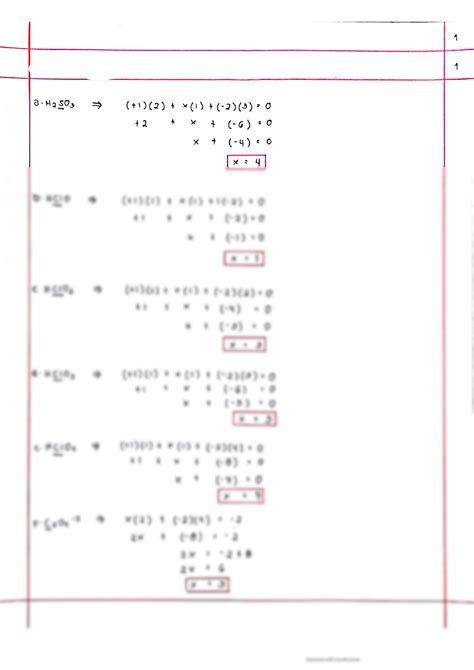 SOLUTION Determining Oxidation Numbers Example Problems Studypool