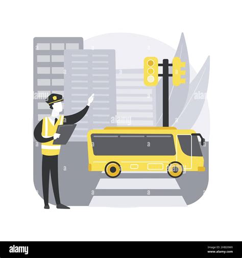 Traffic Laws Abstract Concept Vector Illustration Stock Vector Image