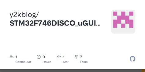 Github Y2kblogstm32f746discouguiexample