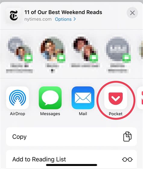 Enabling The Pocket Share Extension In Ios Pocket Support