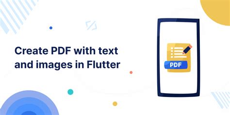 create pdf with text and images in flutter mobikul