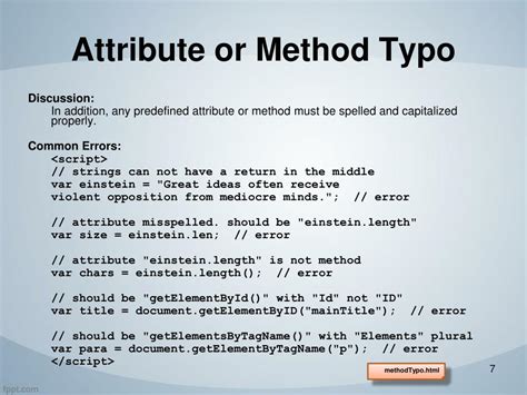 Ppt Javascript Errors Powerpoint Presentation Free Download Id2475434