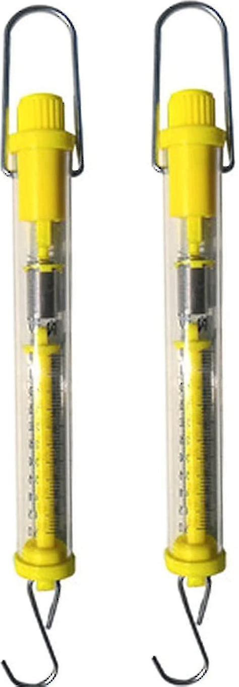 2024 2pcs Spring Scale Dynamometric Spring Scale Newton Force Meter Scale Spring Scale