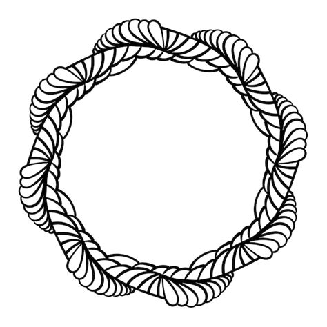 Premium Vector Vector Illustration Doodle Frame