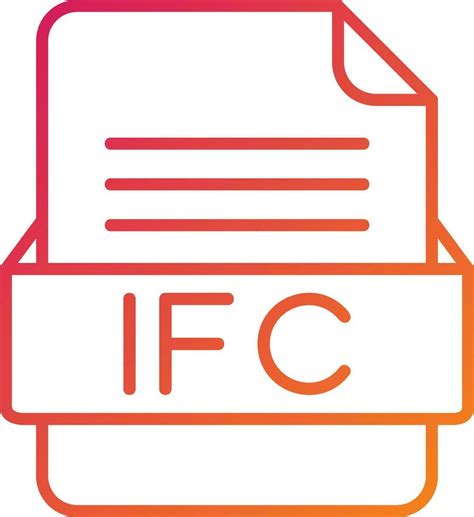 Ifc File Format Icon 29148830 Vector Art At Vecteezy