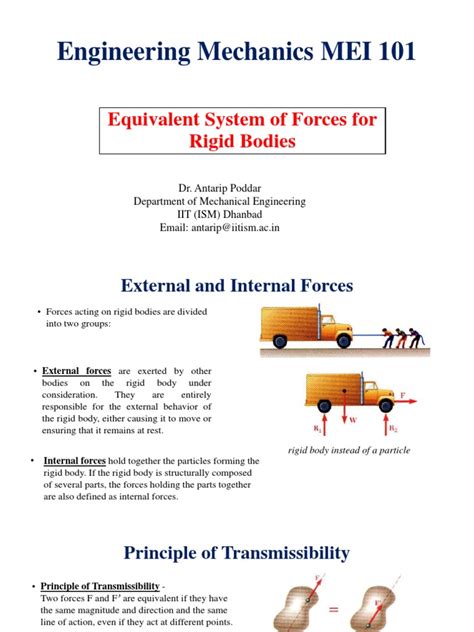 Chapter 3 3 Equivalent System Of Forces For Rigid Bodies Pdf Download Free Pdf Force