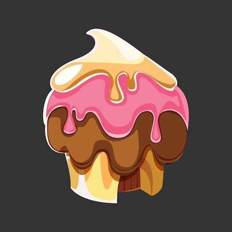 Premium Vector Ice Cream Castle Candy Houses Magic Sweet House