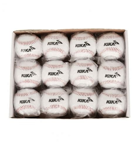 키카 Kbs B845 올스타 안전 연식야구공 12개입 티몬