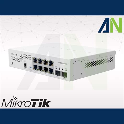 MikroTik Cloud Smart Switch CSS610 8G 2S IN 8 Port Gigabit Ethernet 2 Port 10G SFP Web