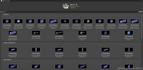 Unity：利用mrtk进行hololens2开发教程unity Hololen2 Ui交互 Csdn博客