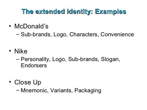 Extended Identity Examples At Quyen Elliott Blog