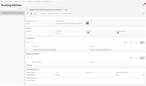 Ifs Connect For Sending Ifs Delivery E Reporting Technical