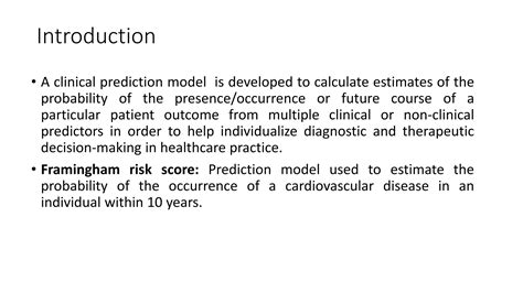 Clinical Prediction Modelspptx