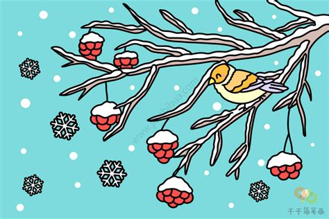 冰冬冬雪容融的简笔画冰冬冬雪融融的画冰雪融化简笔画图片大山谷图库